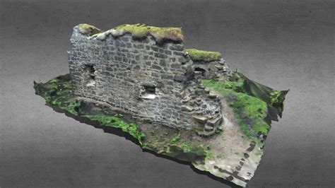 Peel Tower Castle Semple Loch 2nd Model 3d Model By Liam Mckinstry