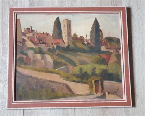 TABLEAU ANCIEN HUILE Paysage EUR PicClick FR