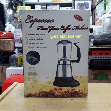 Jual Moca Pot Espresso Glass Coffee Maker Akebonno 6 Cup Jt 04