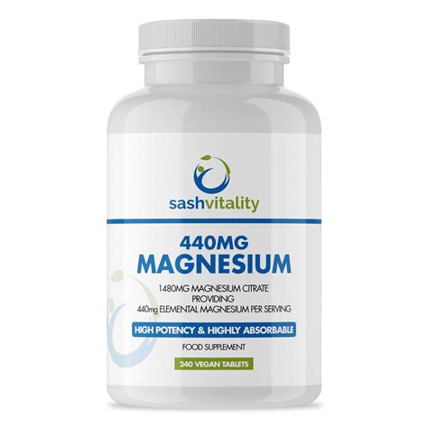 Magnesium Citrate Tablets Arabian Organics