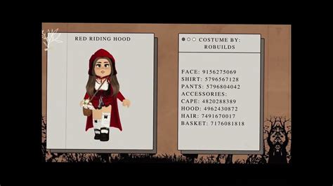 Bloxburg Halloween Costume Part 1 With Codes Youtube