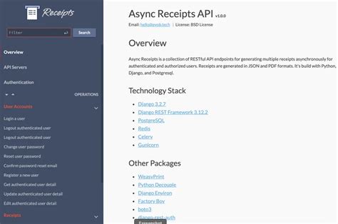 Async Receipts API Eyob Tariku