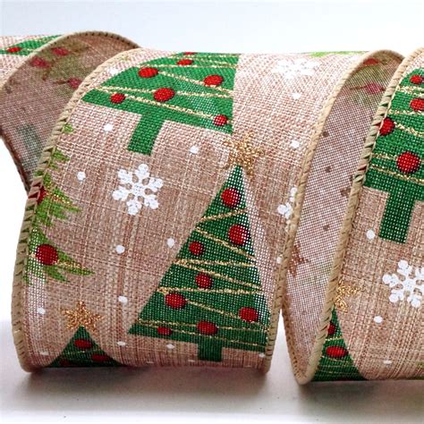 Decorated Christmas Trees Ribbon Holiday Ribbons Wholesale Ribbon