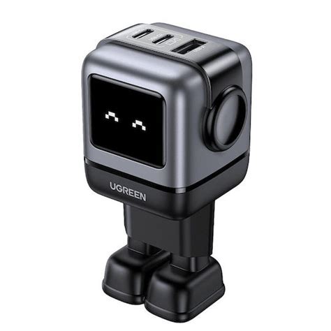 Ugreen Φορτιστής Χωρίς Καλώδιο Gan με Θύρα Usb A και 2 Θύρες Usb C 65w