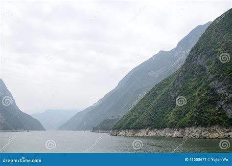 China Yangtze River Three Gorges Scenic Essence Stock Image
