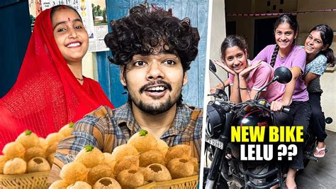 Bhabhi Ji Ke Liye Golgappe Ft New Bike Youtube