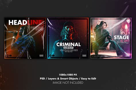 Free Instagram Templates My PSD Archive Behance