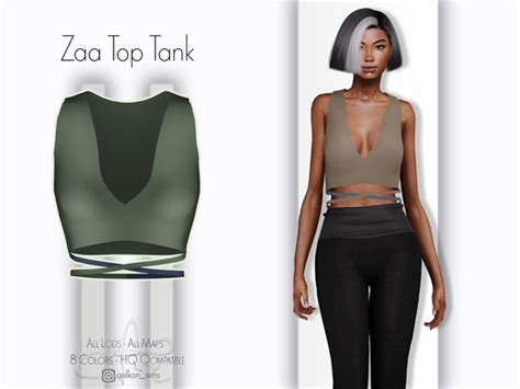 The Sims Resource Zaa Top Tank ACN 431