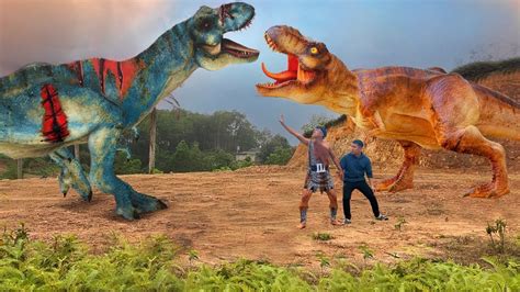 T Rex Chase In Jurassic Park Best Realistic Dinosaur Jurassic World