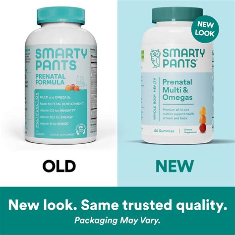 Smartypants Prenatal Formula Daily Gummy Multivitamin