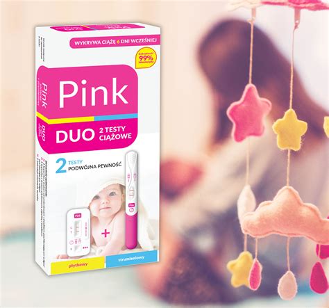 Pink Test Płytkowy Test Ciążowy Domowelaboratoriumpl