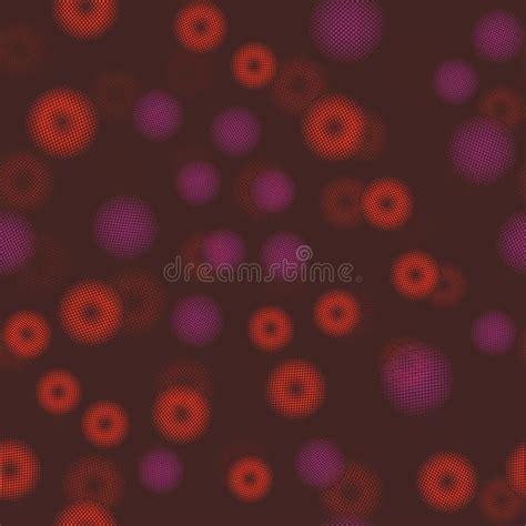 Circle Perforation 3d Seamless Pattern Stock Vector Illustration Of