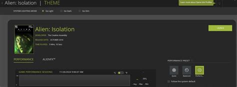 Alienware Command Center Causes Systems To Run In High Performance Mode