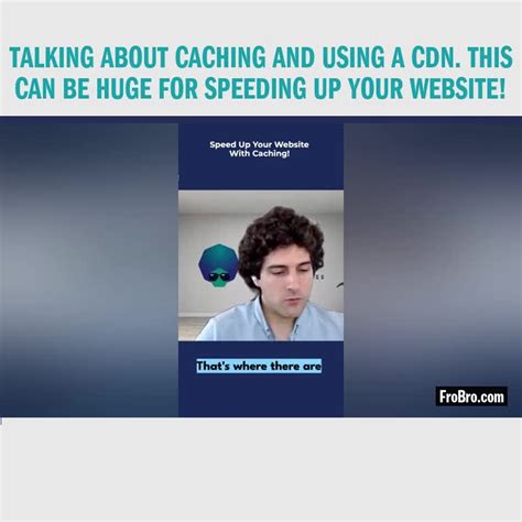 Video Jeffro On Linkedin Talking About Caching And Using A Cdn This