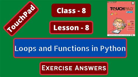 Touchpad Class 8 Computer Chapter 8 Question Answer Computer Class 8