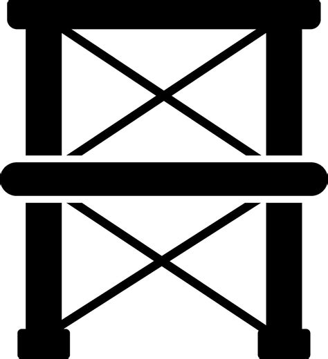 Scaffolding Icon Design Symbol 54251981 Vector Art At Vecteezy