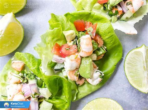 Keto Avocado Shrimp Ceviche Salad Ketodiet Blog