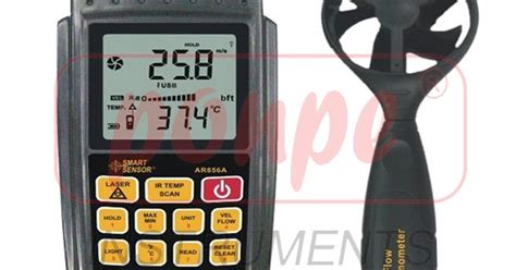 Anemometer Ar856 Smart Sensor เครื่องวัดความเร็วลม Anemometer