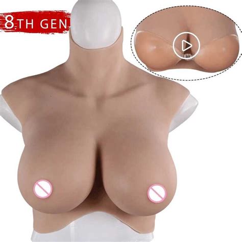 Eyung 8th Generation Crossdresser Realistic Silicone Breast Forms Fake