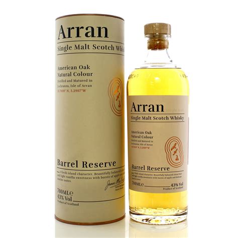 Arran Barrel Reserve Auction A56537 The Whisky Shop Auctions