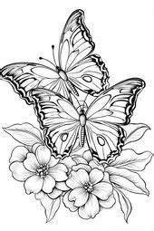 Mariposas Bonitas Dibujos