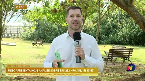 Fiesc Apresenta Estudo Sobre A Situação Das Rodovias Federais Em Sc