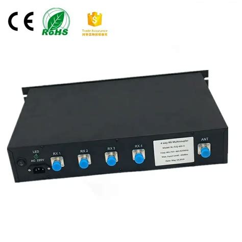 用於無線電中繼器的tx組合器uhf 4通道發射機混合組合器 信倫通信