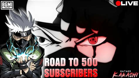 BGMI LIVE ROAD TO 500 SUBSCRIBER S M416 GLACIER LEVEL 5 ON HIT