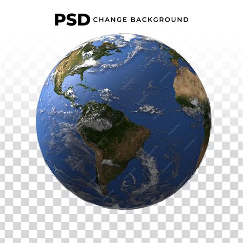 Premium Psd Earth Psd Isolated