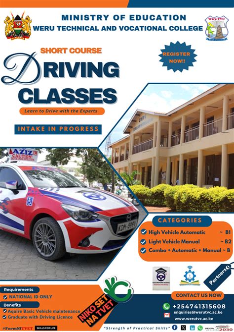 Driving Classes Weru Technical And Vocational College