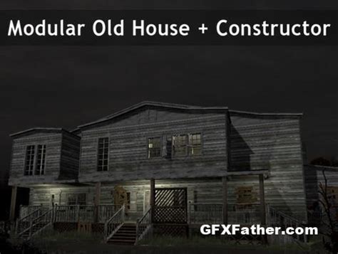 unity asset modular old house v1 0 gfxfather