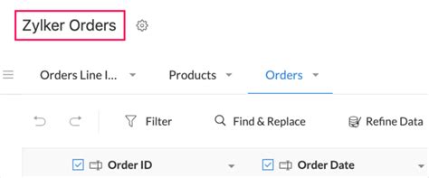 Create An Application By Importing Data ManageEngine AppCreator Help