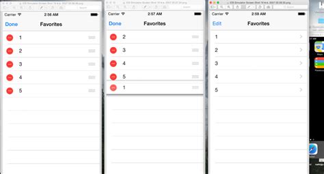 Objective C Ios Moverowatindexpath A Uitableview Not Save Stack Overflow