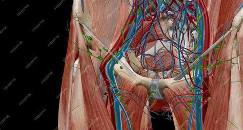 Premium Photo The Inguinal Lymph Nodes Are In The Groin Area And