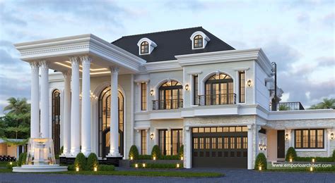 Desain Rumah Style Classic Tropis