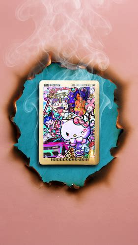022 Hello Kitty Hellkat Collectible Card Lsdcollection