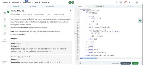 Geekstreak2025 Gfg160 Geeksforgeeks Codingjourney