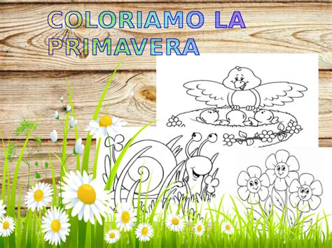 10 Disegni Da Colorare Sulla Primavera Il Blog Di Mamma E Casalinga
