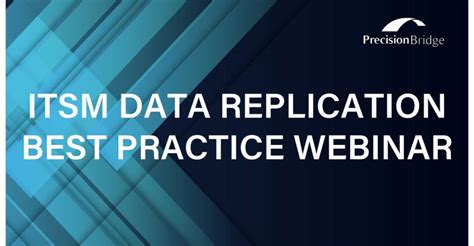 Precision Bridge On Linkedin Itsm Data Replication Advantages Approaches Hints And Tips