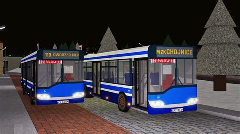 Roblox Urbanmove MZK Chojnice linia 110 pełny przejazd Solaris