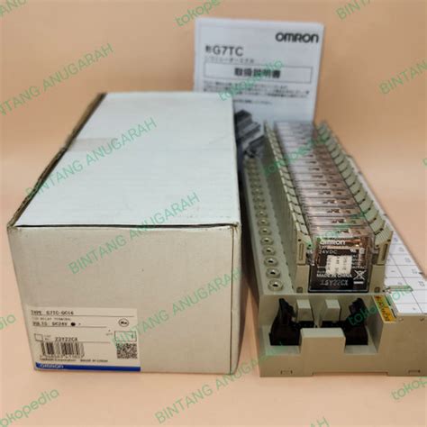 Jual Omron G7tc Oc16 I O Relay Terminal Dc24v Jakarta Barat Bintang
