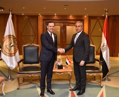 وزير القوى العاملة يلتقي نظيره المغربي على هامش مؤتمر العمل العربي الوطن