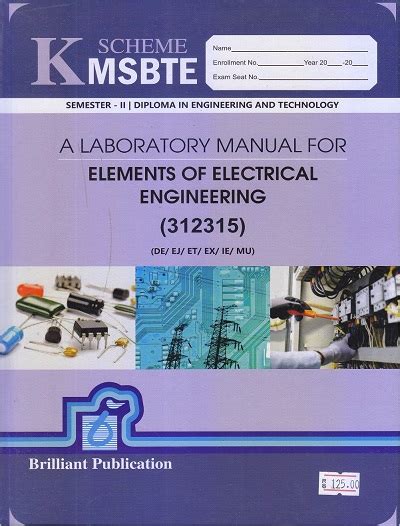 A Laboratory Manual For Elements Of Electrical Engineering Fe Diploma