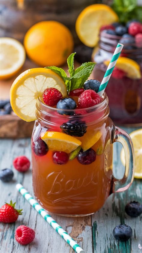 Fruit Punch Mocktail Recipe Tasty Chomp
