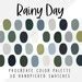 Rainy Day Procreate Color Palette Color Swatches Procreate Palette
