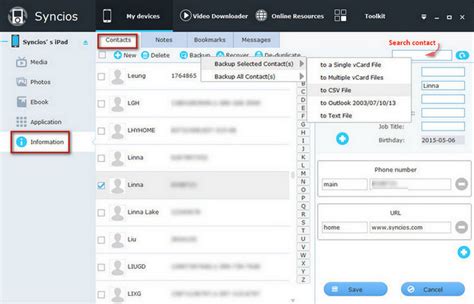 How To Backup Iphone To Pc With Syncios Syncios Data Transfer Itunes Or Icloud
