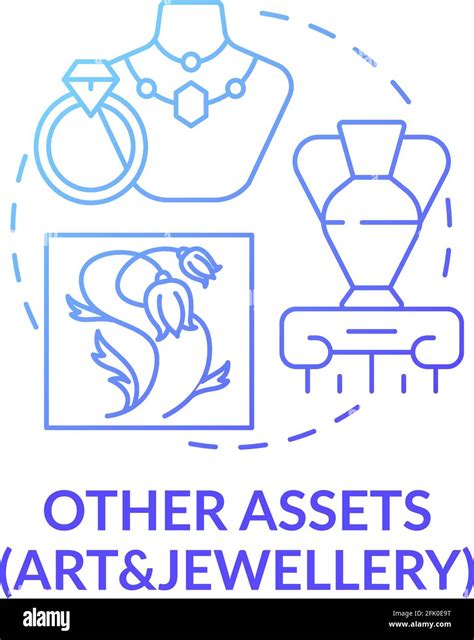Art And Jewellery Assets Concept Icon Stock Vector Image And Art Alamy