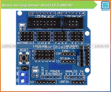 board mở rộng sensor shield v5 0 uno r3 linh kiện cầu giấy