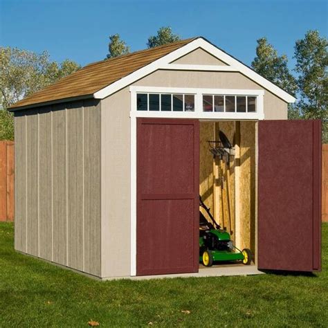 Handy Home Products Majestic 8 Ft X 12 Ft Wood Storage Shed 18631 8