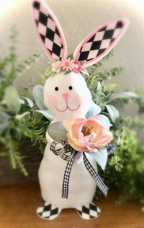Craftsy Soul Dollar Tree Plush Bunny Makeover Craftsy Soul